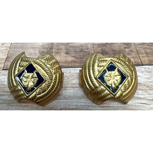 Accessories | 2 Vintage Boy Scout Neckerchief Slide Scarf Slider Wolf ...